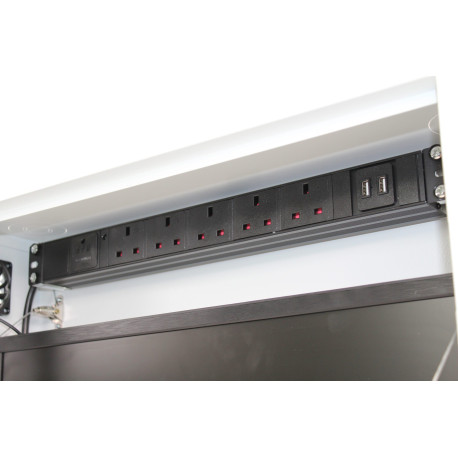 Antiference Wall Mount CCTV/Monitor Cabinet